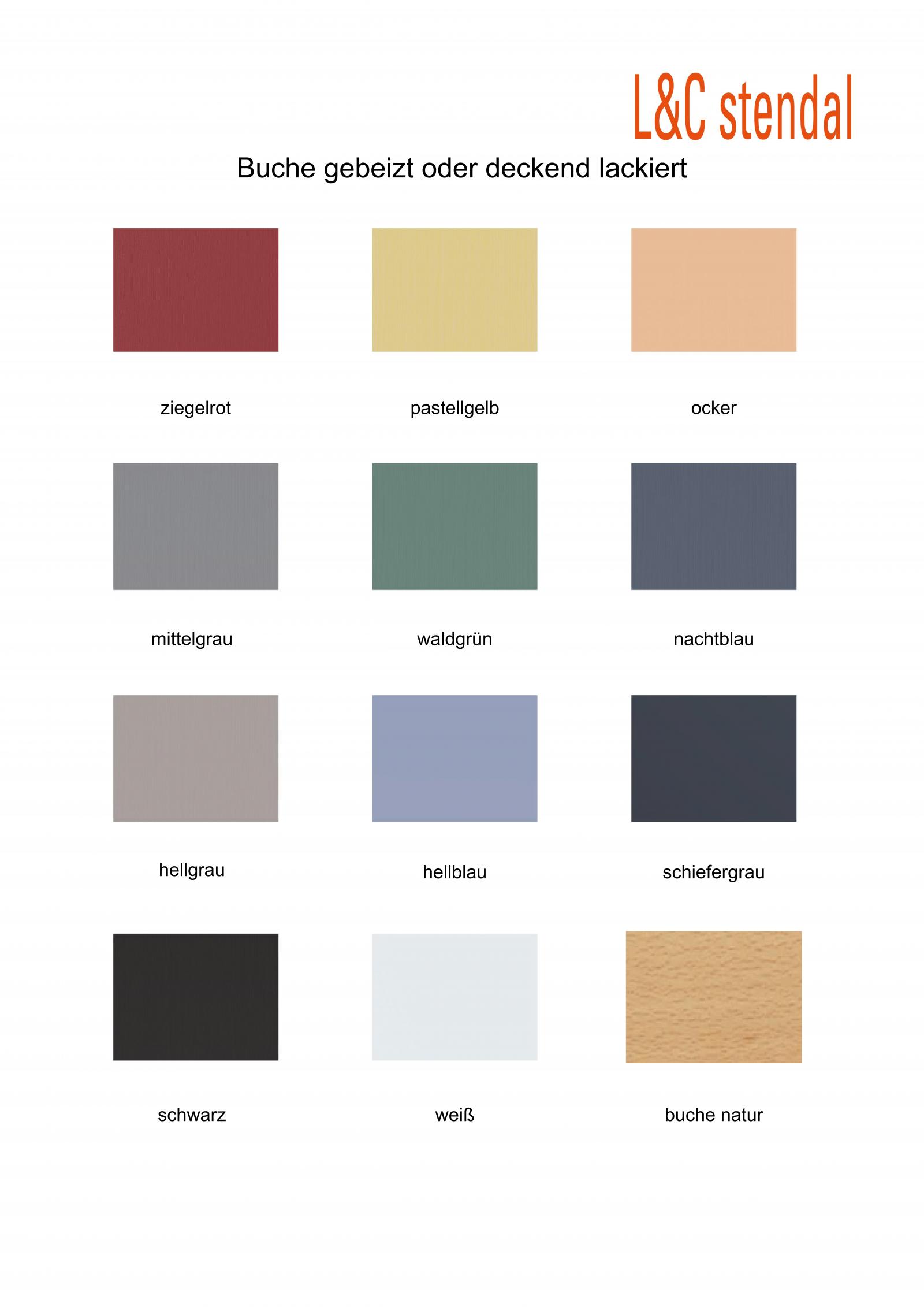 L&C Holzmuster Finden Sie Ihre perfekte Farbe für Ihre Stühle --> L&C stendal - Tradition ...