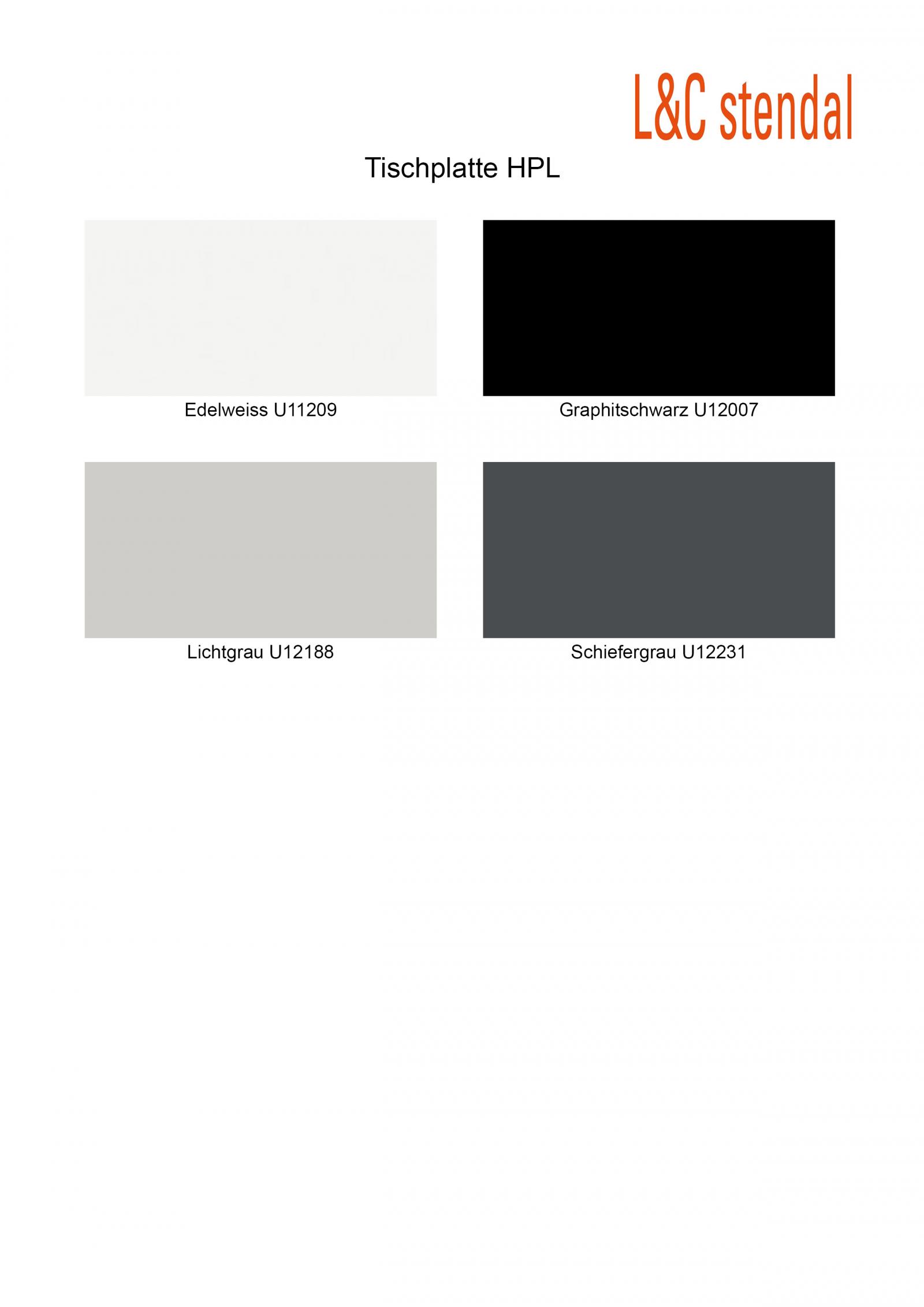 L&C layko Tisch 120cm x 80cm Höhe 74cm Tischplatte HPL --> L&C stendal ...